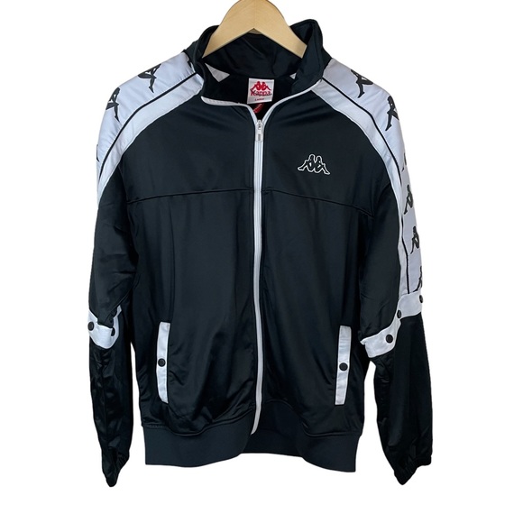 Kappa | Jackets & Coats | Kappa Banda Arany Popper Sleeve Track Jacket ...